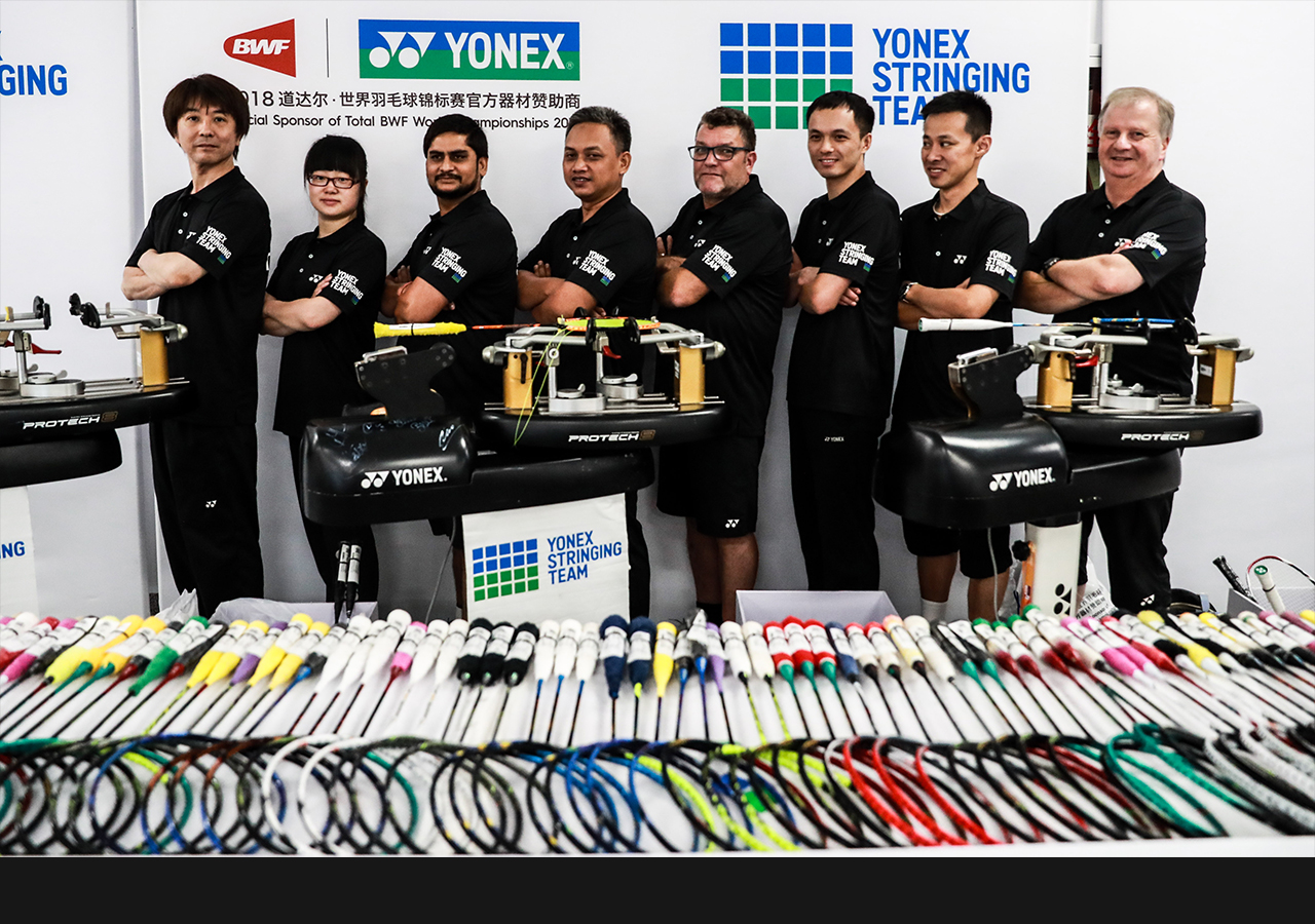 YONEX STRINGING TEAM